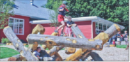 Maple Grove unveils new ‘naturescape’playground - Central Wisconsin News