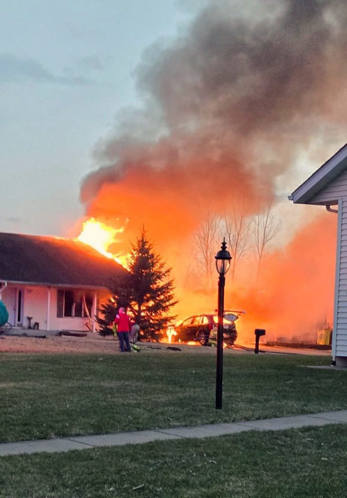 Two pulled out of burning house, in the nick of time - Central ...