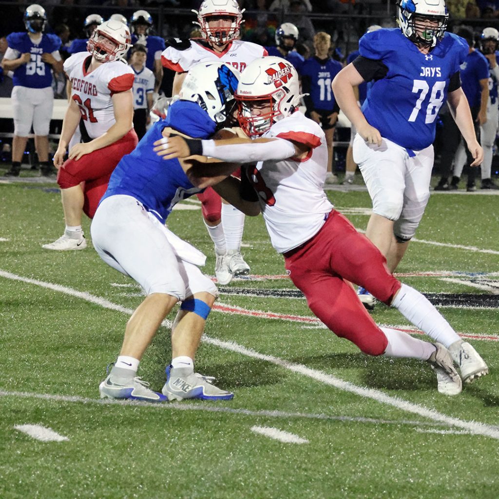 Too many mistakes, late Jays’ score lead to defeat at Merrill - Central ...